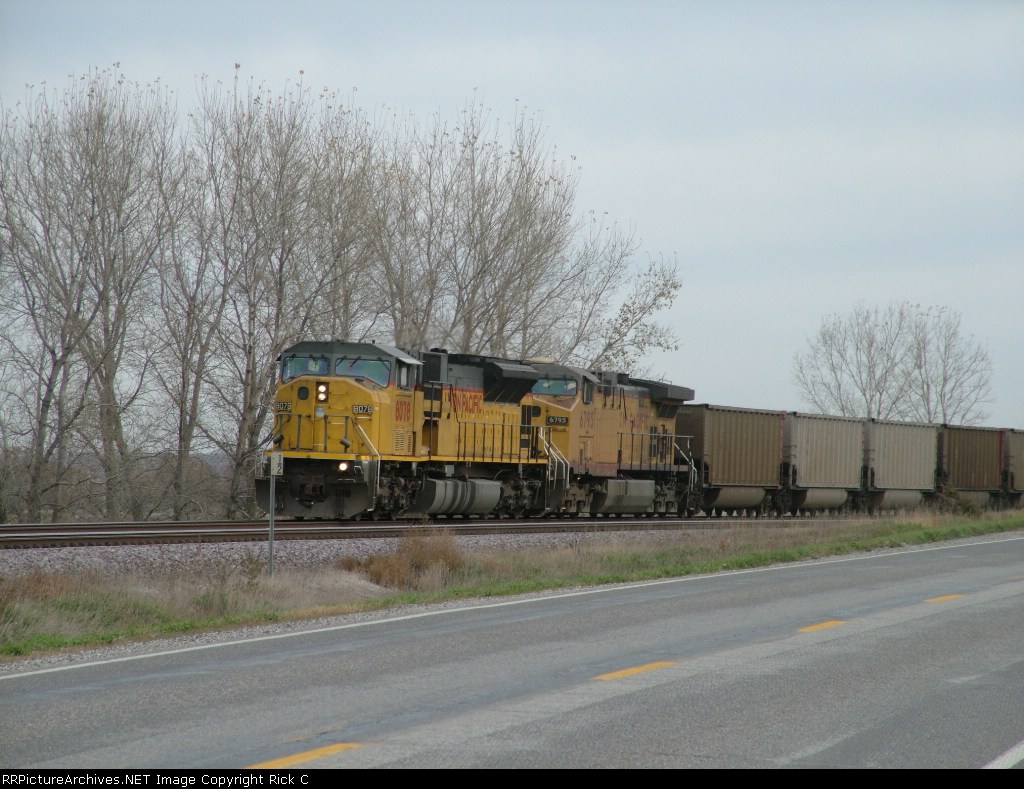 WB Coal Empties - Mixed AERX & CAEG Hoppers